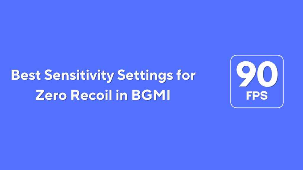 Best Sensitivity Settings for Zero Recoil in BGMI » 32 BIT APK